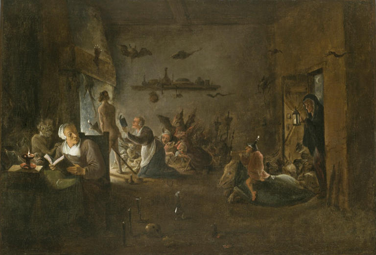 Flying ointments: hallucinogenic salves, broomsticks, and medieval ...