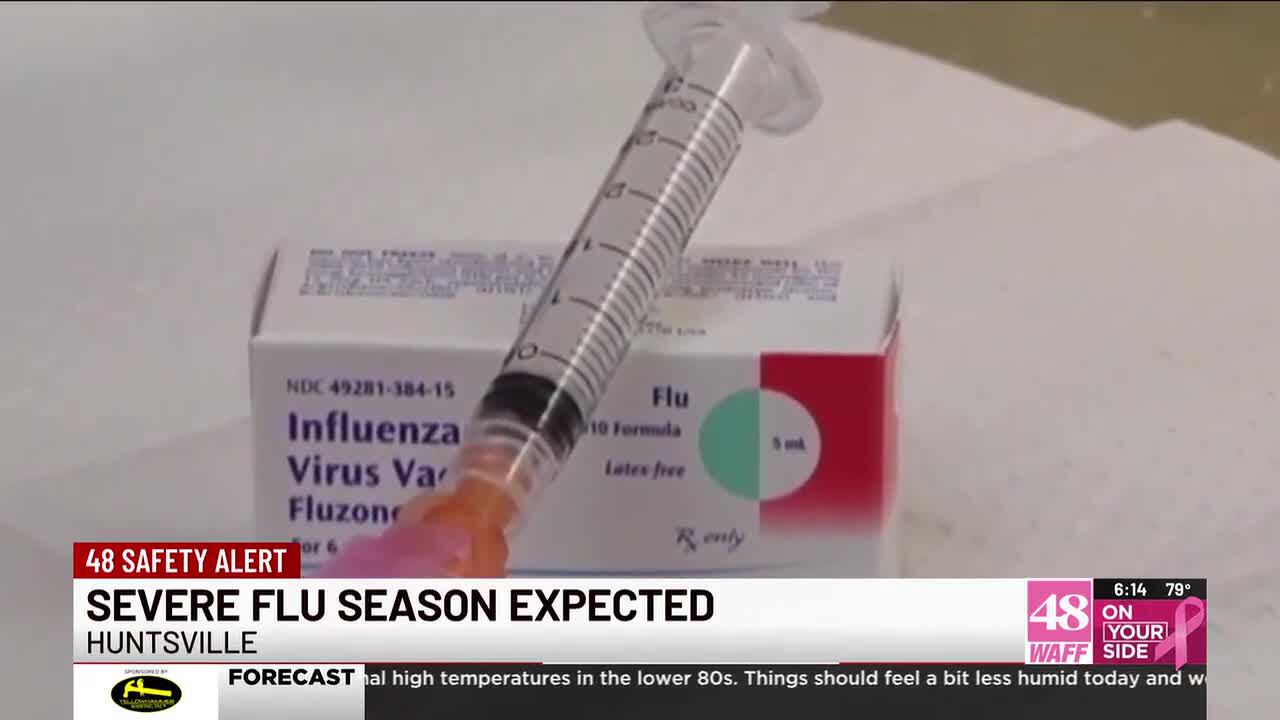 Influenza cases already popping up in Alabama, experts project another ...
