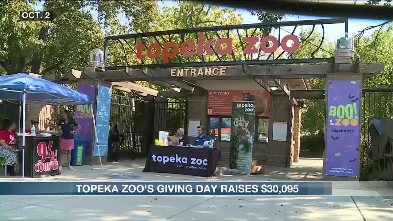 Topeka Zoo Giving Day exceeds funding goal, raises $30,000
