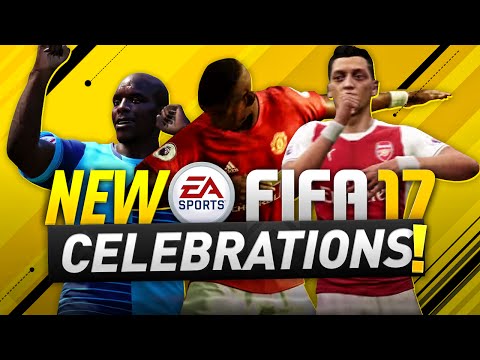 FIFA 17 new celebrations!