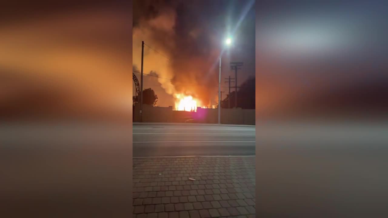 Massive Nighttime Fire Breaks Out At El Segundo Refinery Near LAX