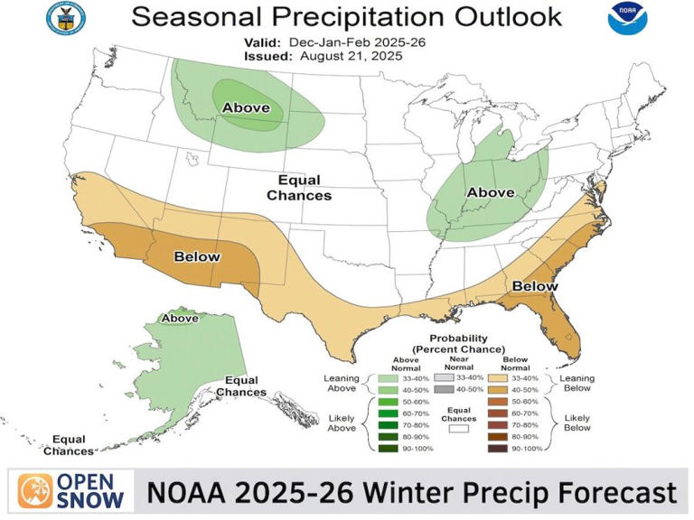 NOAA releases 2025-2026 winter weather outlook: Here’s what to expect in NY