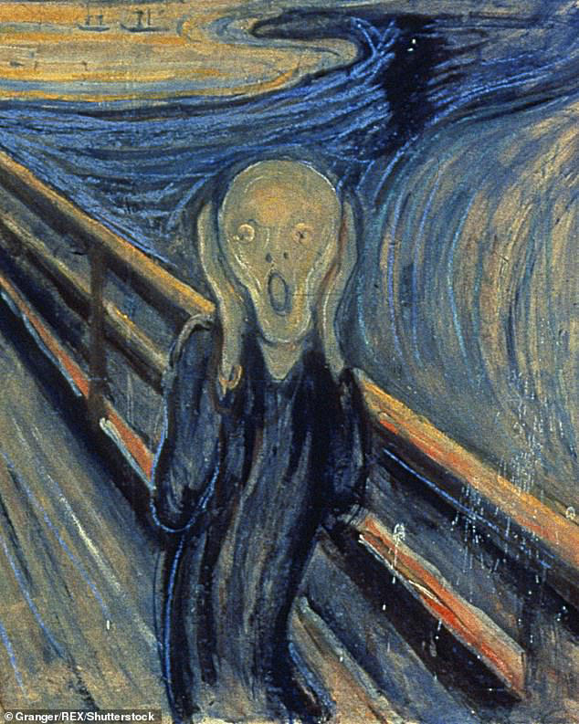 Distraught Diddy is double of iconic 'The Scream' painting as rapper ...