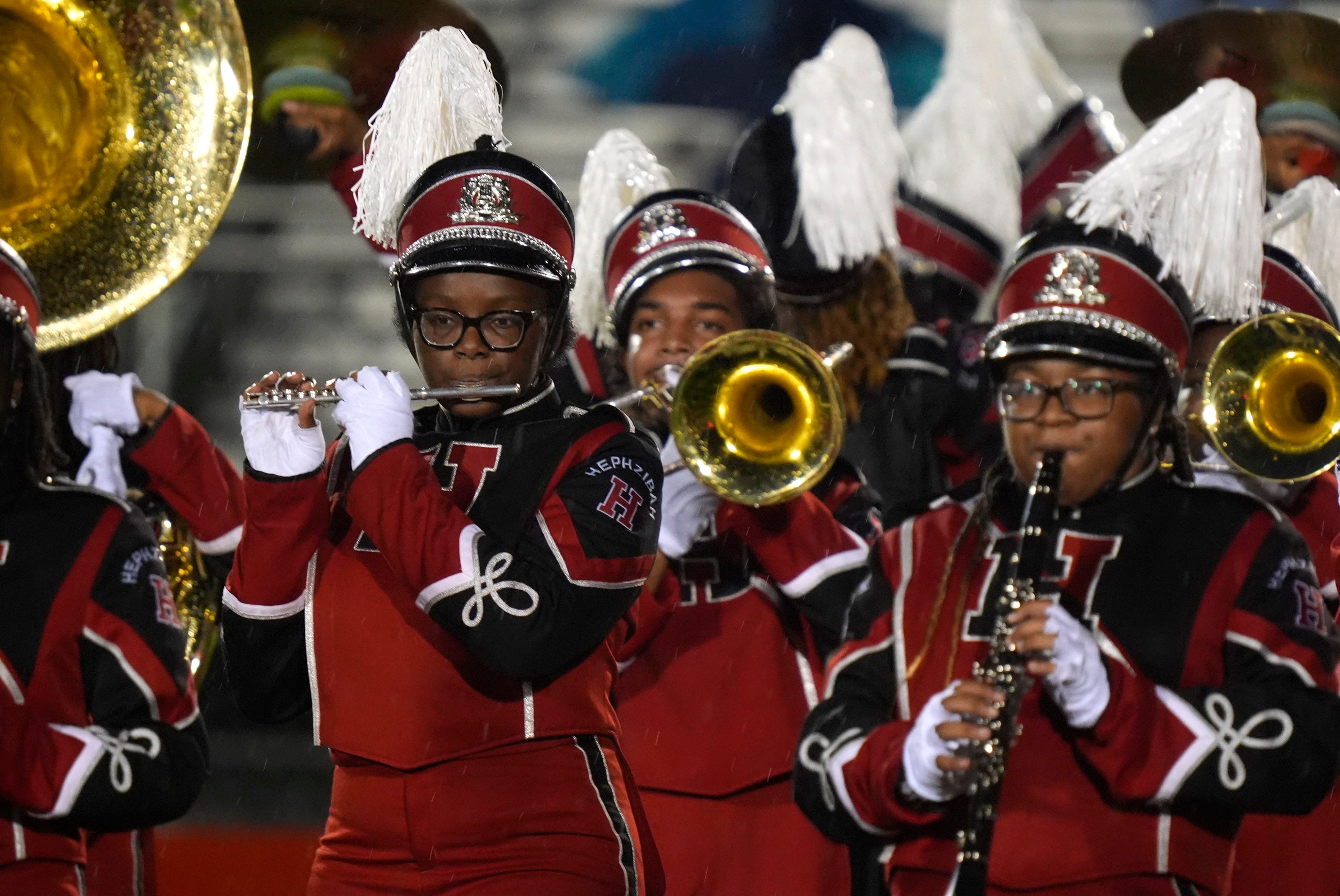 Harlem high school's marching band was voted the best in Augusta