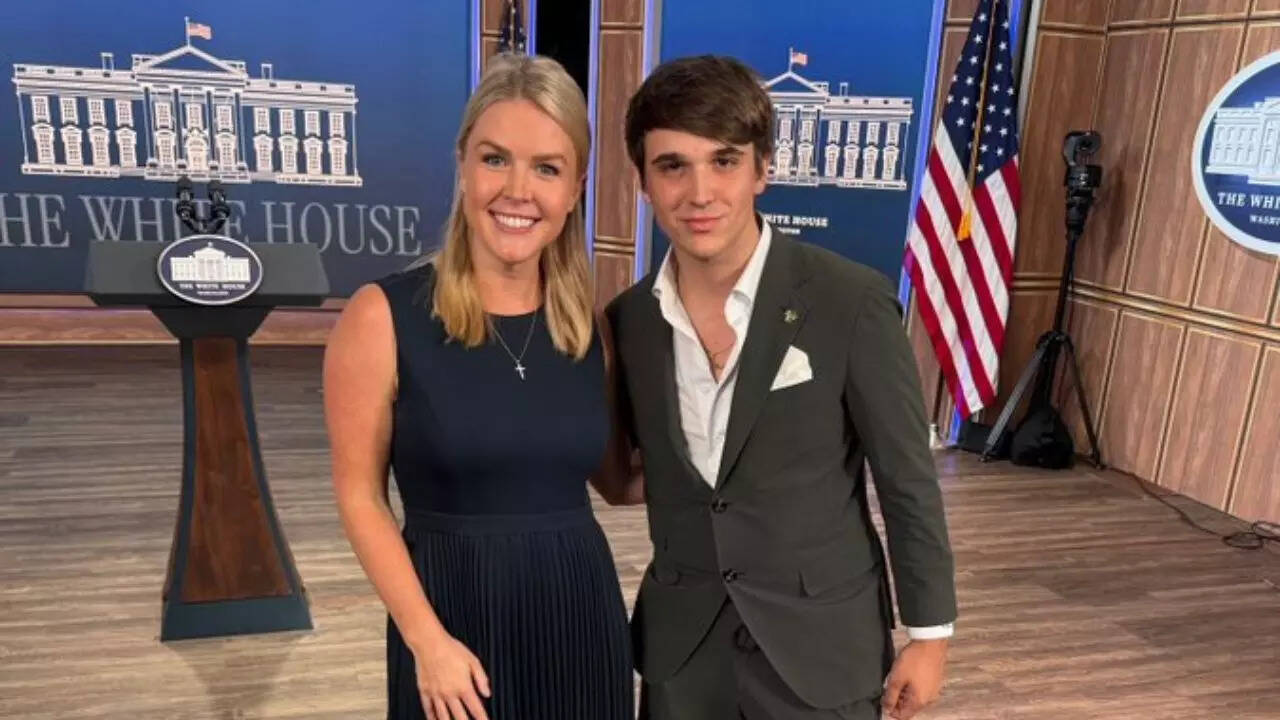 Barron Trump's best friend 19-year old Bo Loudon smitten with the 28 ...