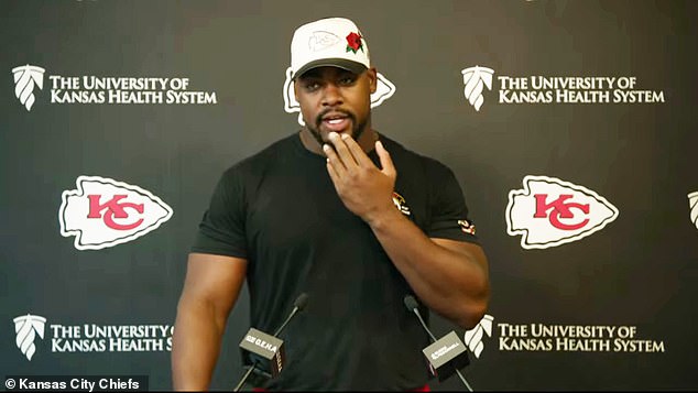 Devastated Chris Jones reveals his aunt died watching him play for Chiefs