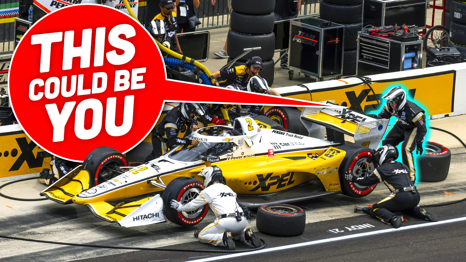 Penske Is Hiring Pit Crew Members And Experience Is Optional, But The ...
