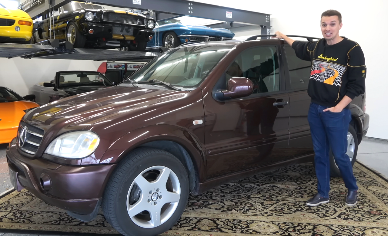 I got my stolen Mercedes ML55 AMG back!