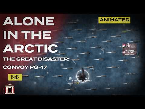 The Arctic disaster Churchill feared: Convoy PQ-17, 1942 - animated