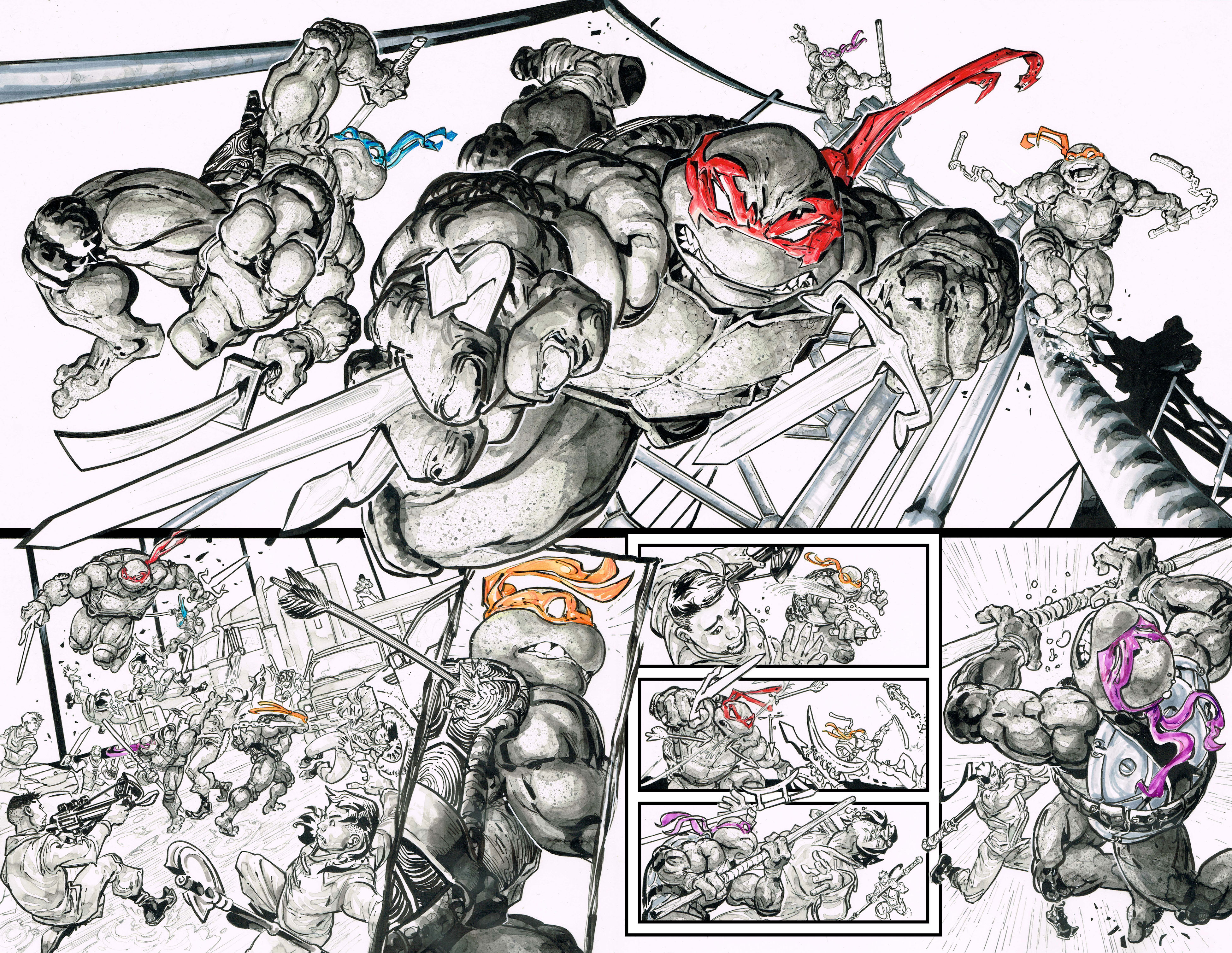 Teenage Mutant Ninja Turtles #13 Exclusive Preview Gallery