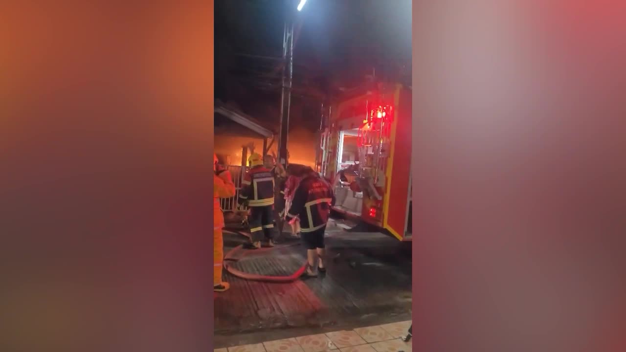 Family of seven killed in horror house fire in Thailand