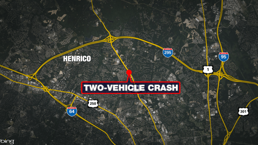 Two in hospital after crash in Henrico intersection