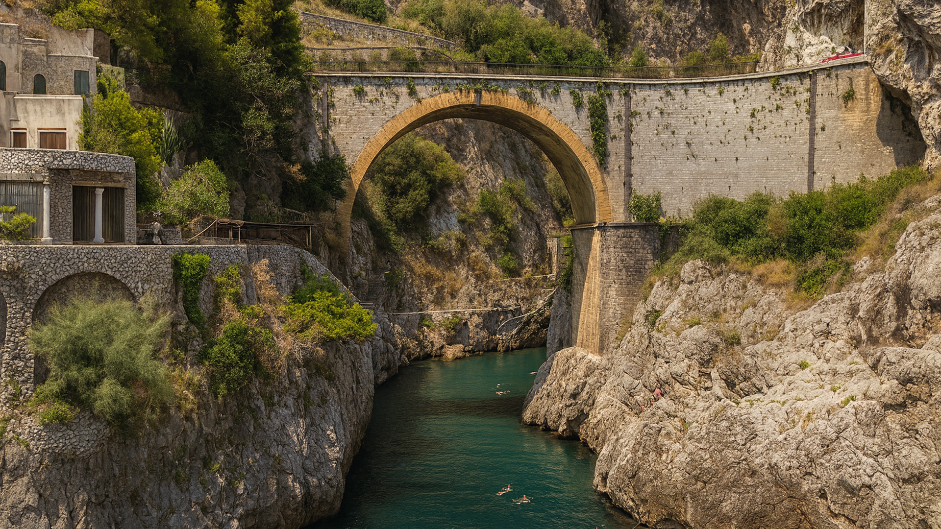Furore Fiord – Amalfi Coast Italy in 4K