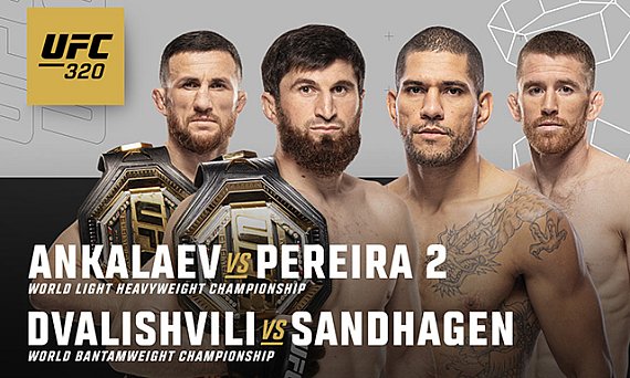 UFC 320 ‘Ankalaev vs. Pereira' Play-by-Play, Results & Round Scoring