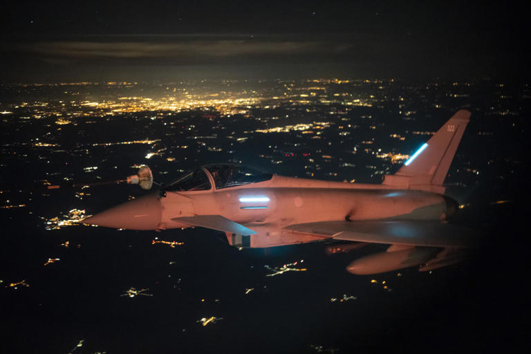 Patrolling Nato’s skies with the RAF: A bird’s-eye look at Europe’s ...