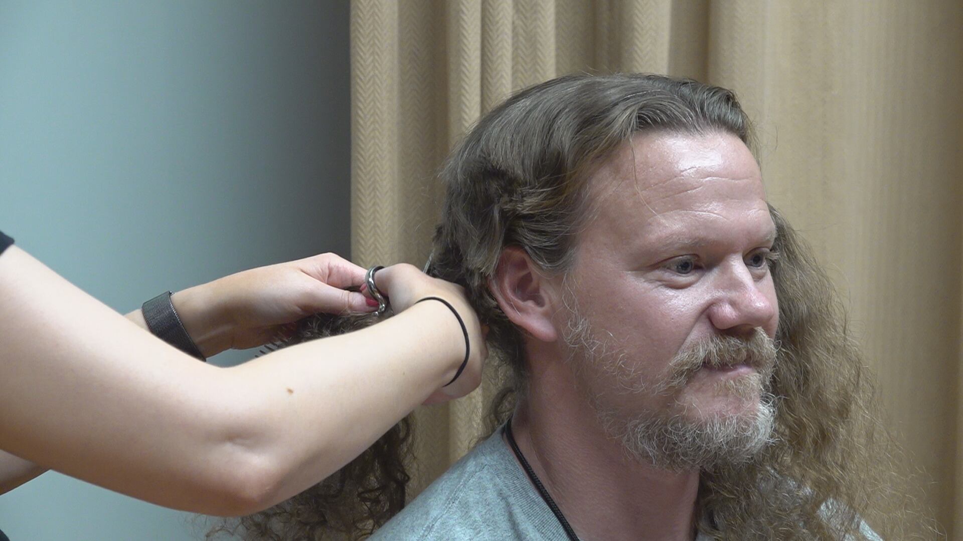 Hayes Elementary School principal chops hair to celebrate high ...
