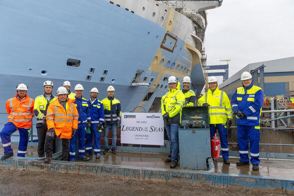 The world's largest £1.5bn ‘mega-cruise ship' with 40 bars to launch in ...