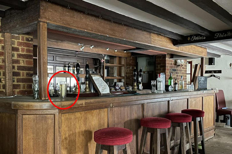 Abandoned UK pub still has poured pint sitting on counter after 20 ...