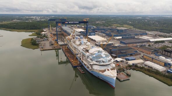 The world's largest £1.5bn ‘mega-cruise ship' with 40 bars to launch in ...