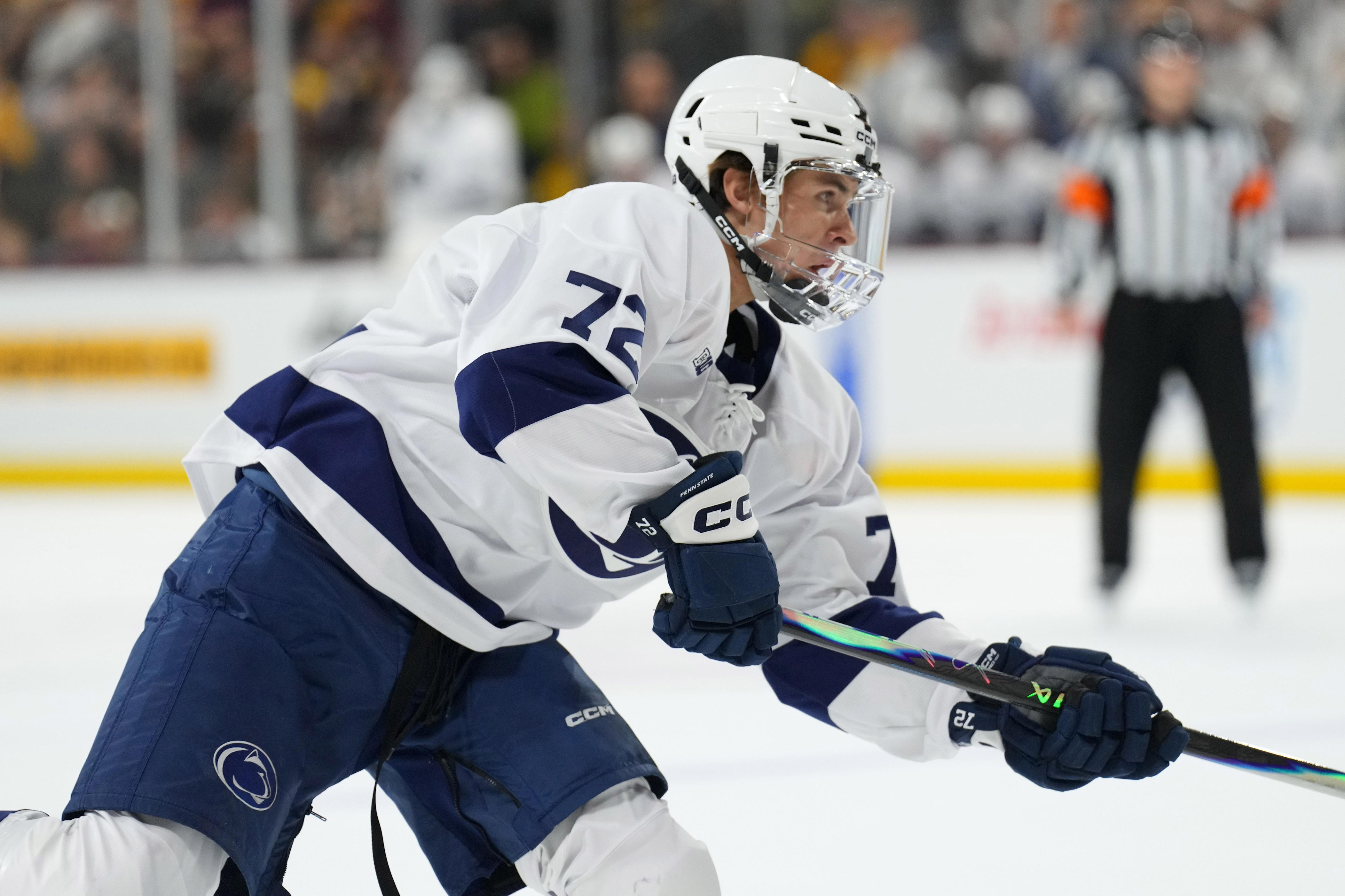 Gavin McKenna helps Penn State move up in college hockey power ranking