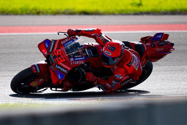 MotoGP: Marc Marquez Jatuh 2 Kali di Sesi Latihan, Tambah Catatan Buruk ...