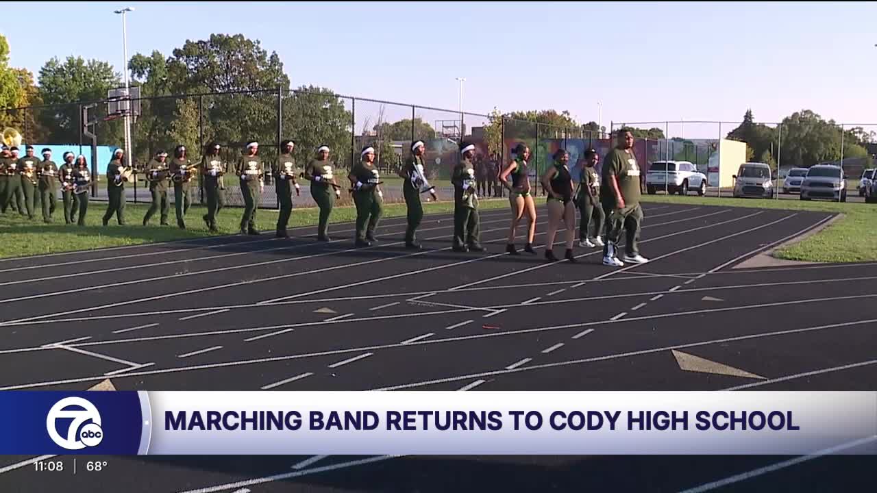 Cody High School marching band returns after 20-year absence