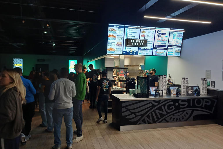 See inside the new Wingstop restaurant at Rushden Lakes as exclusive ...