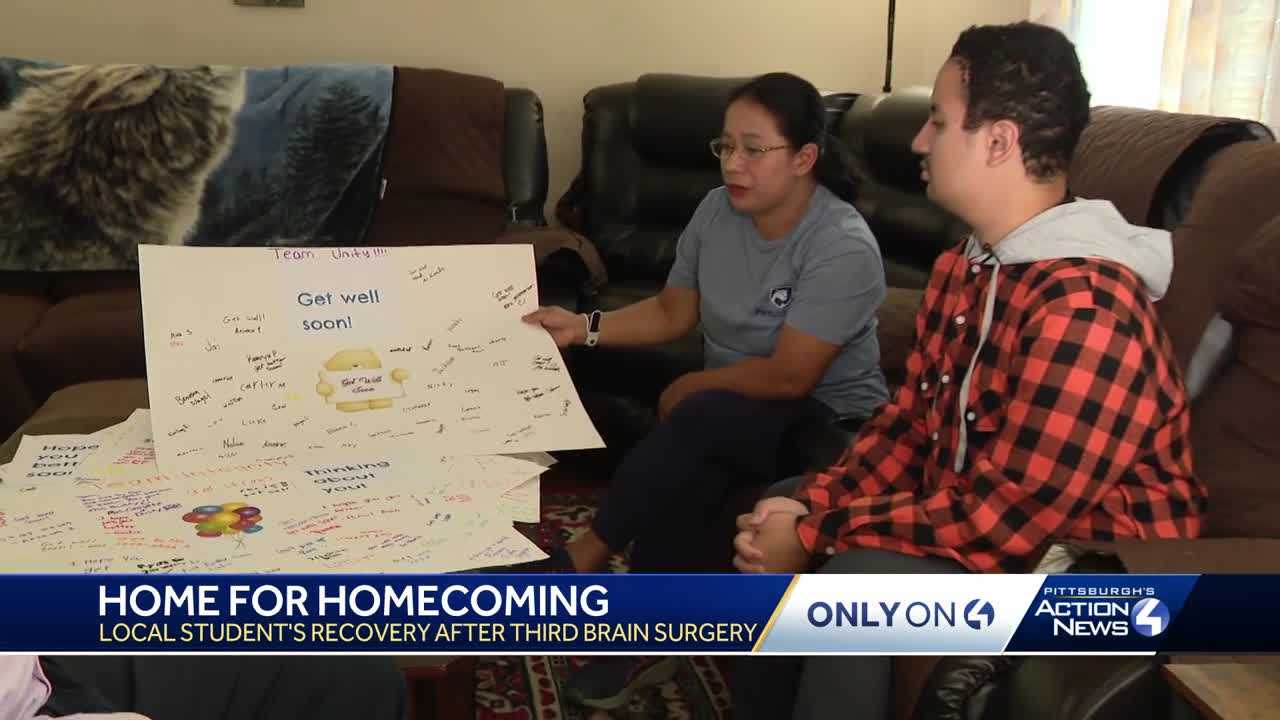 Bethel Park student celebrated on homecoming court following third brain surgery in 10 years