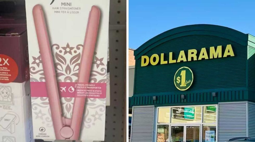 Dollarama vend des mini fers plats à prix ridicules