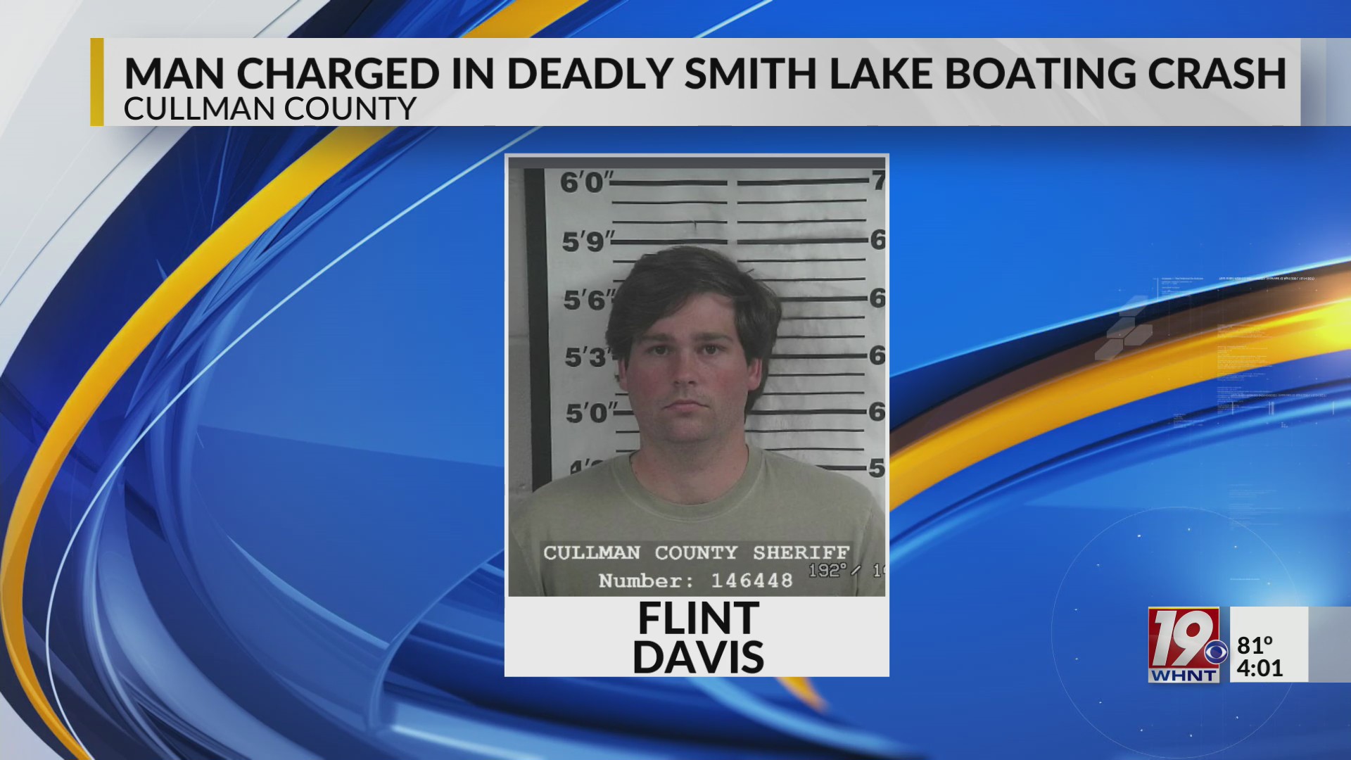 Man Charged in Deadly Smith Lake Boating Crash | Oct. 3, 2025 | News 19 ...