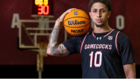 South Carolina's Myles Stute discusses being away from basketball last ...