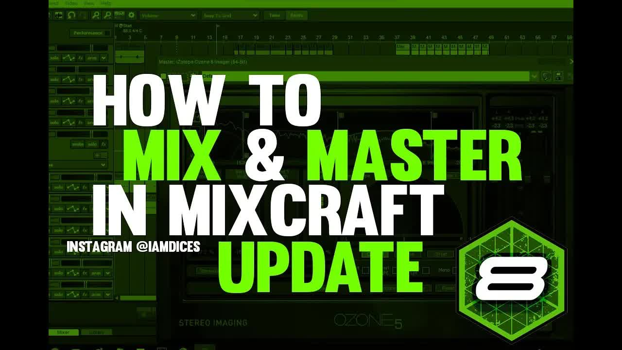 Professional Mix & Mastering Chain Breakdown in Mixcraft 8