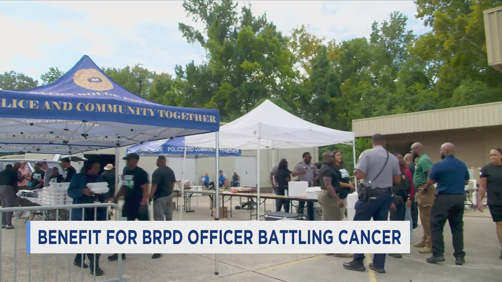 Baton Rouge Police Department rallies around deputy chief battling cancer