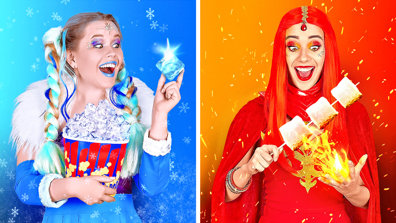 Chilling vs. Sizzling Food Face-Off: The Ultimate Challenge!