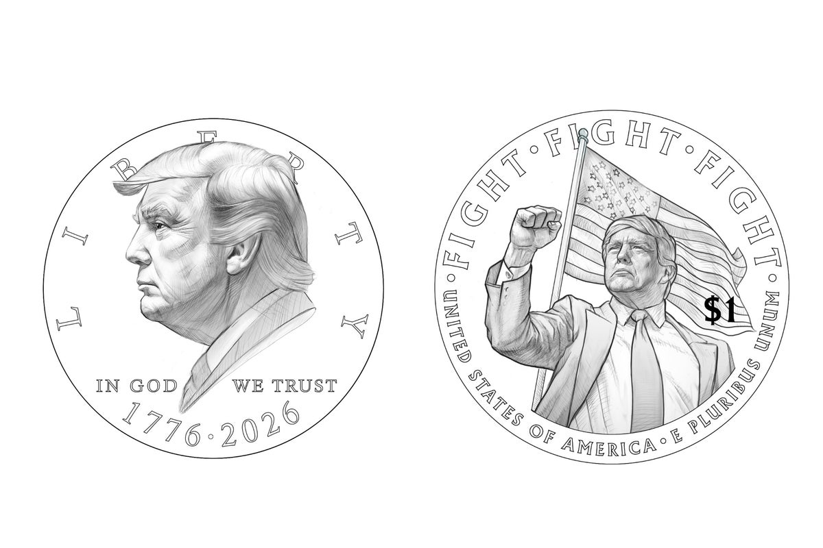 Trump team defend his appearance on proposed $1 coin despite being in ...