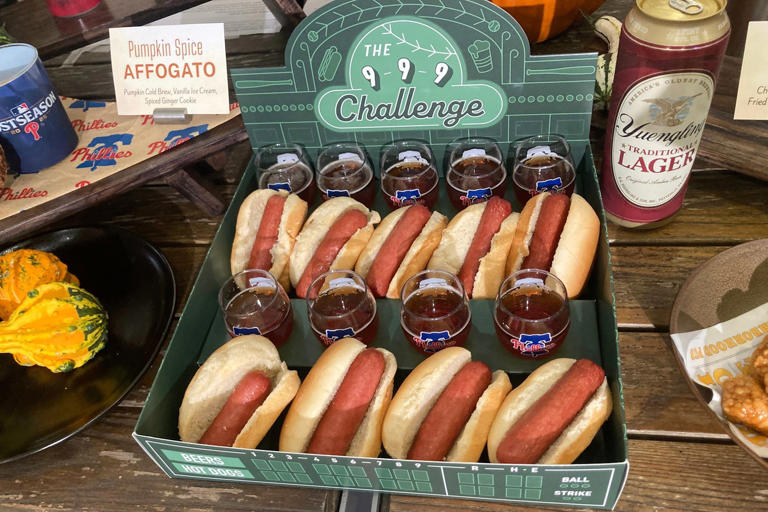 Phillies selling 9 bite-sized hot dogs and 9 tiny beers to help fans ...
