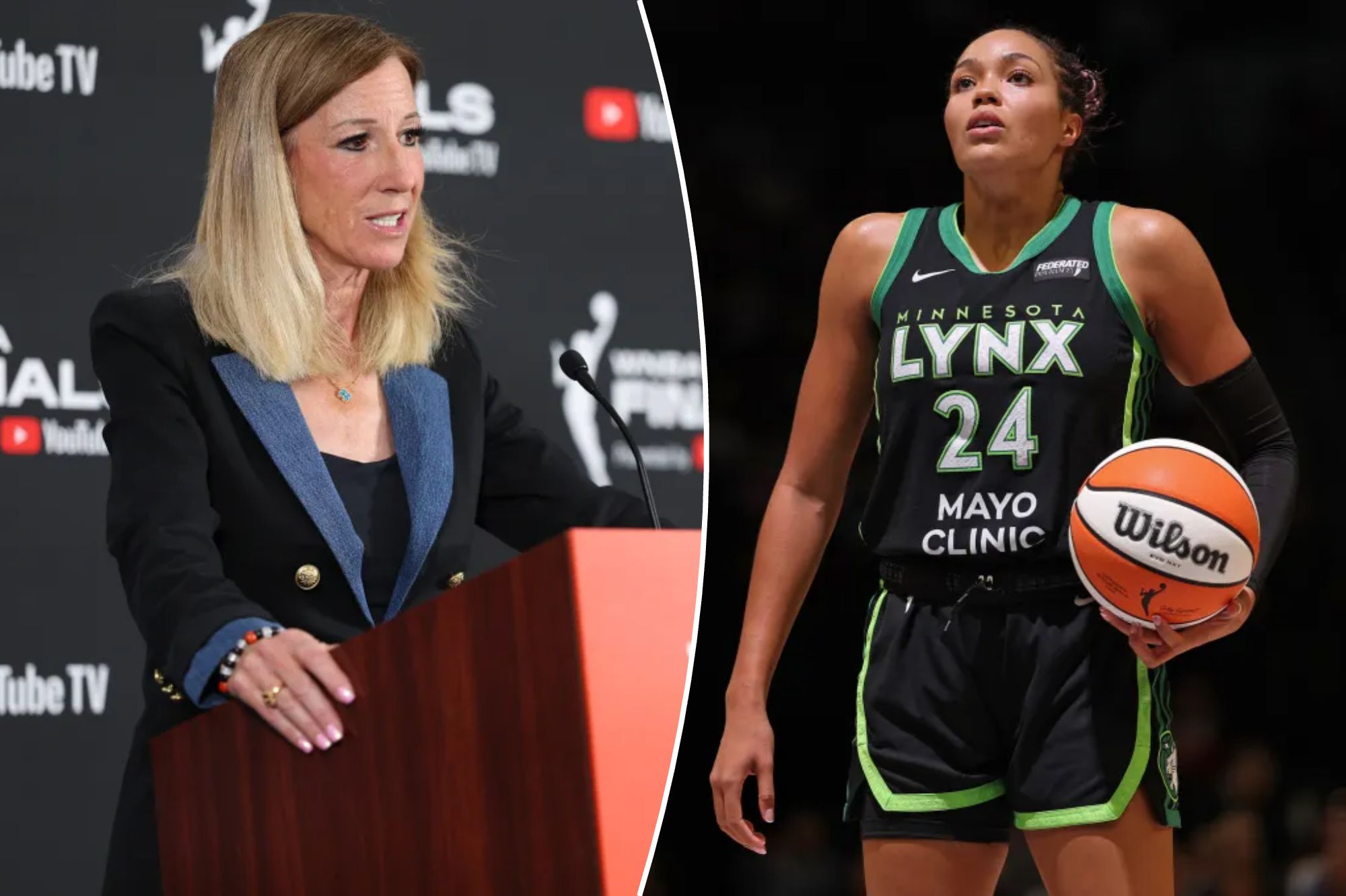Cathy Engelbert ‘disheartened’ by Napheesa Collier’s criticism: ‘Have ...