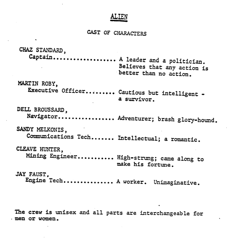 How the Script for 'Alien' Almost Looked Completely Different