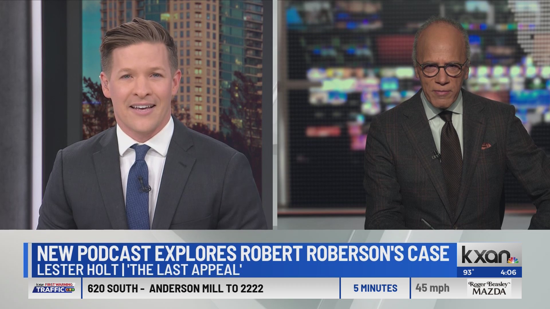 Lester Holt discusses new podcast focused on Texas death row case