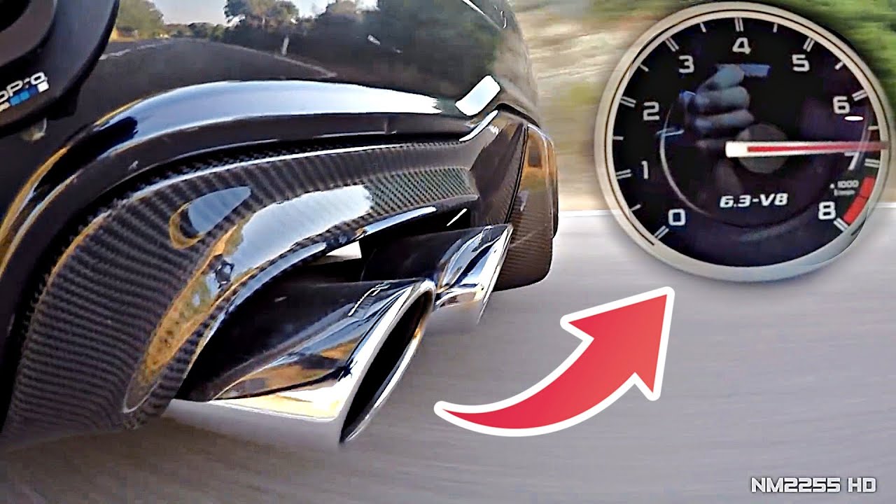 Mercedes C63 AMG W204 6.2 V8 Exhaust Sound