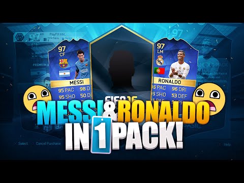 Messi and Ronaldo in 1 pack!