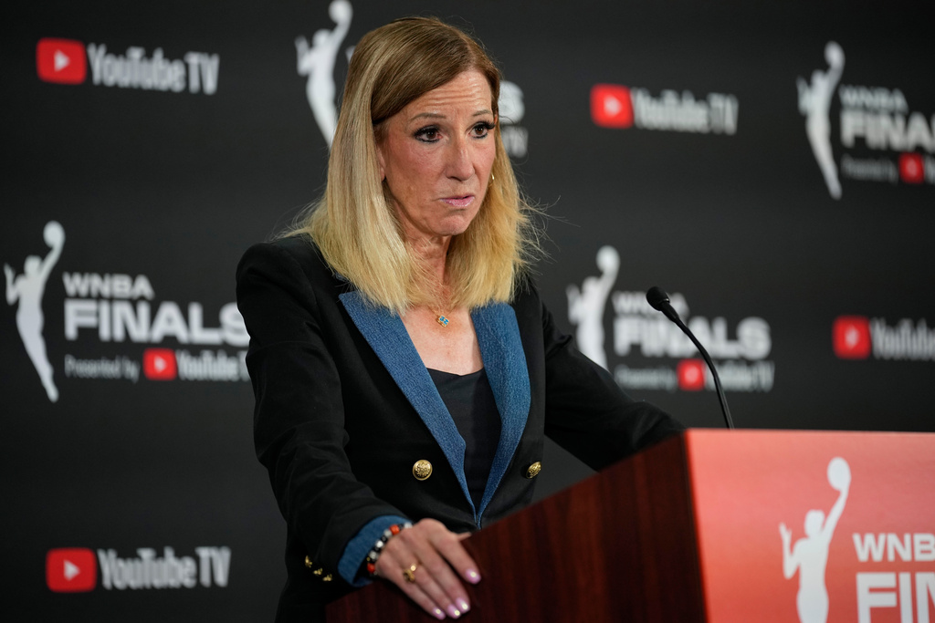 WNBA Commissioner Cathy Engelbert vows to repair player relationships ...