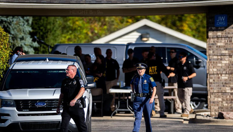 Police release police bodycam video of Michigan church shooting