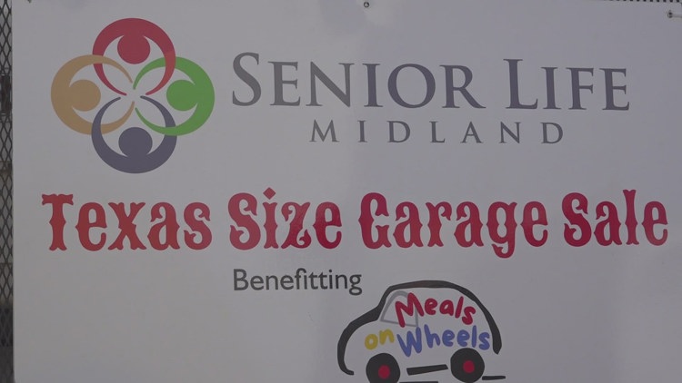 Senior Life Midland kicks off 36th Annual Texas Size Garage Sale