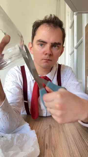 Make your dull scissors cut like new