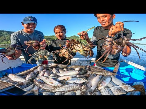 Simple Cooking of Fresh Milkfish Crabs and More So Delicious