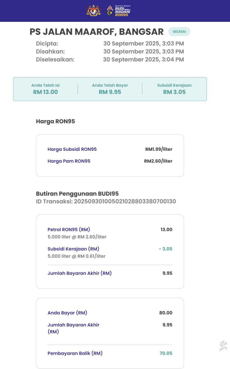 Is someone stealing your RON95 petrol quota? Here’s how to check your ...