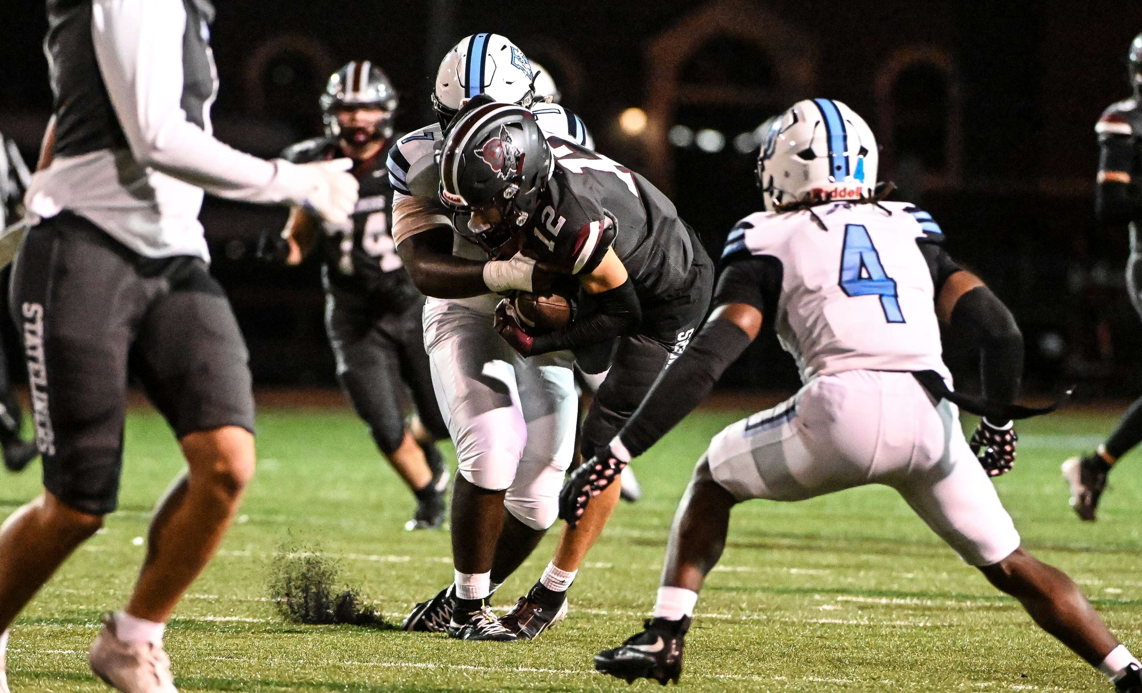 Physical Phillipsburg football rallies past West Orange