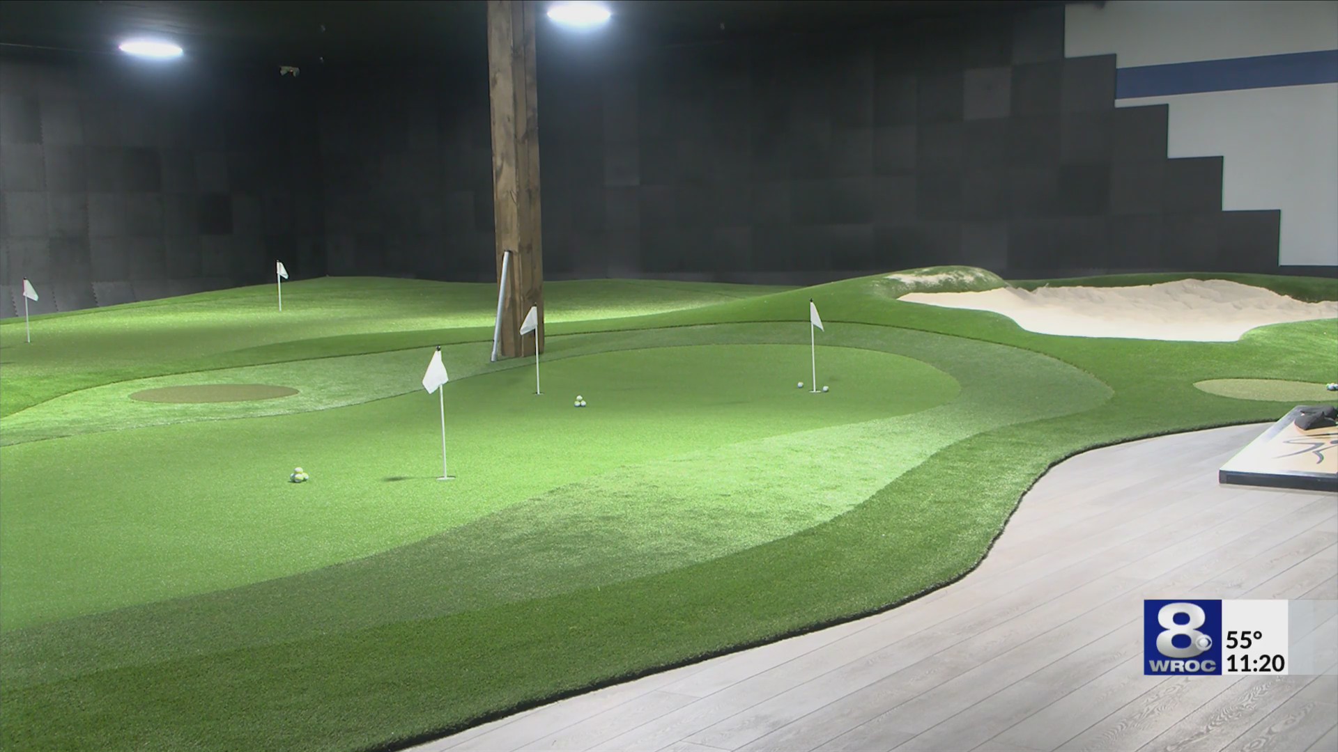 Skramble House brings year-round golf practice to Perinton