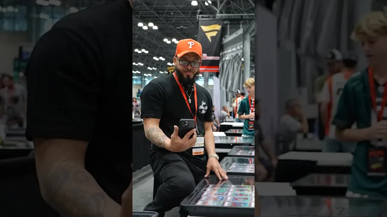 $60,000 kaboom sports card set deal at fanatics fest!